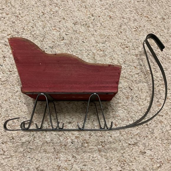 Holiday | Rustic Wooden Sleigh | Poshmark